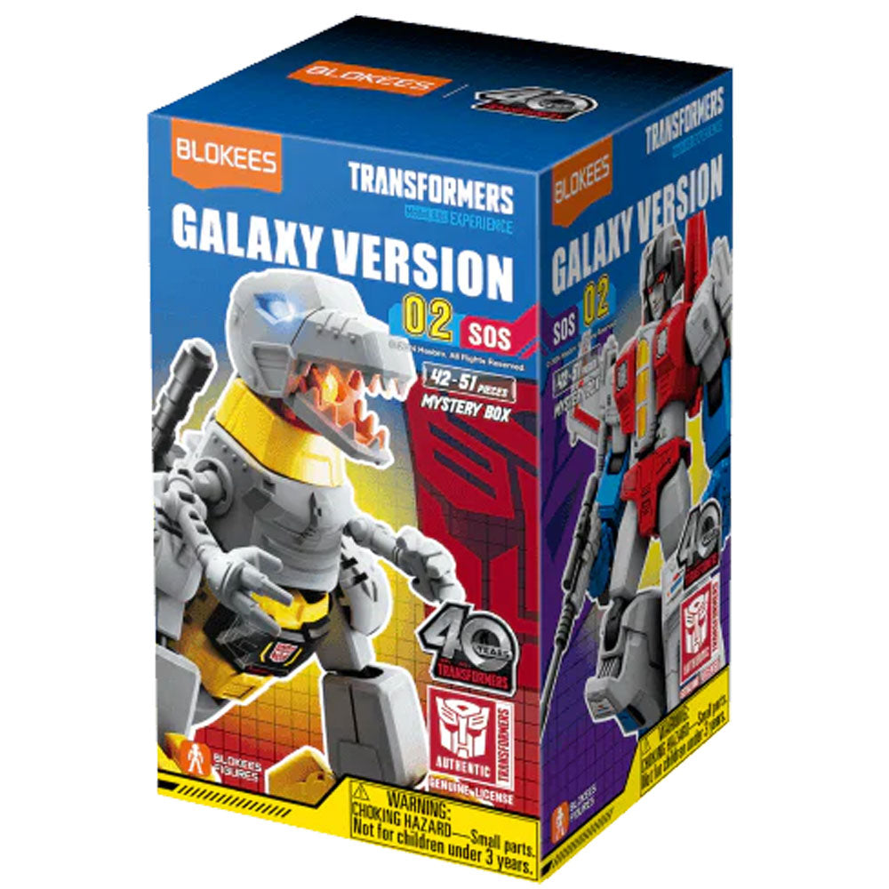 Blokees Transformers 02 SOS Grimlock Robot Model Kit Galaxy Version ...