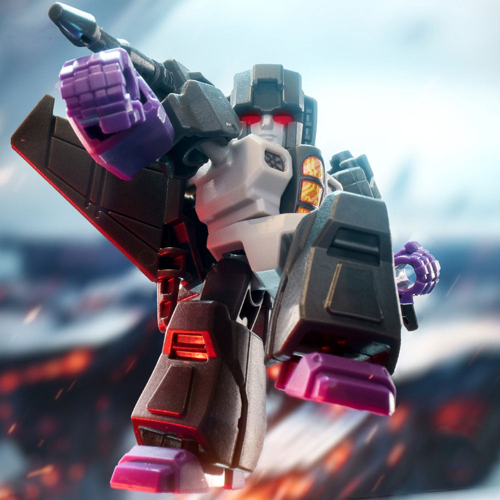 Blokees Transformers 03 Heavy Metal War G1 Skywarp Defender Robot Toy ...