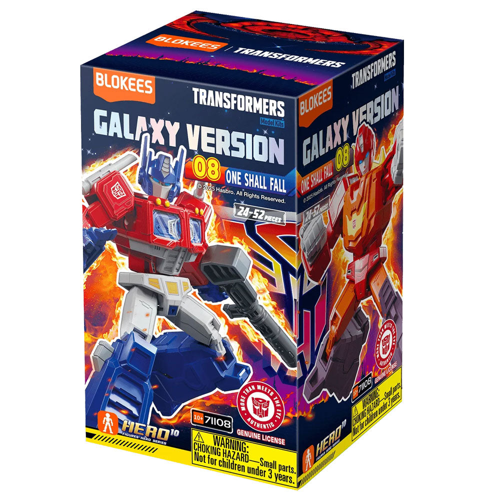 Blokees Transformers 08 One Shall Fall Hot Rod Rodimus Model Kit Toy ...