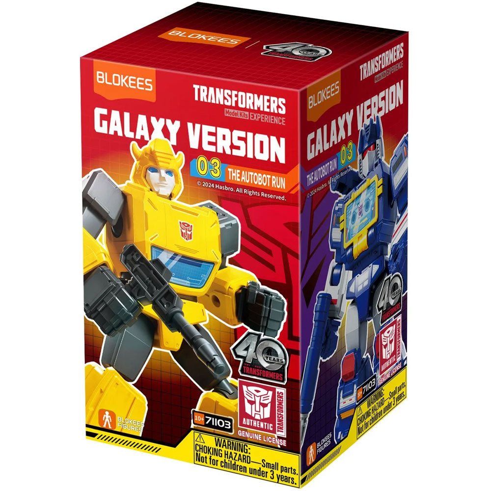 Blokees Transformers 03 The Autobot Run Bumblebee Model Kit Galaxy Toy ...
