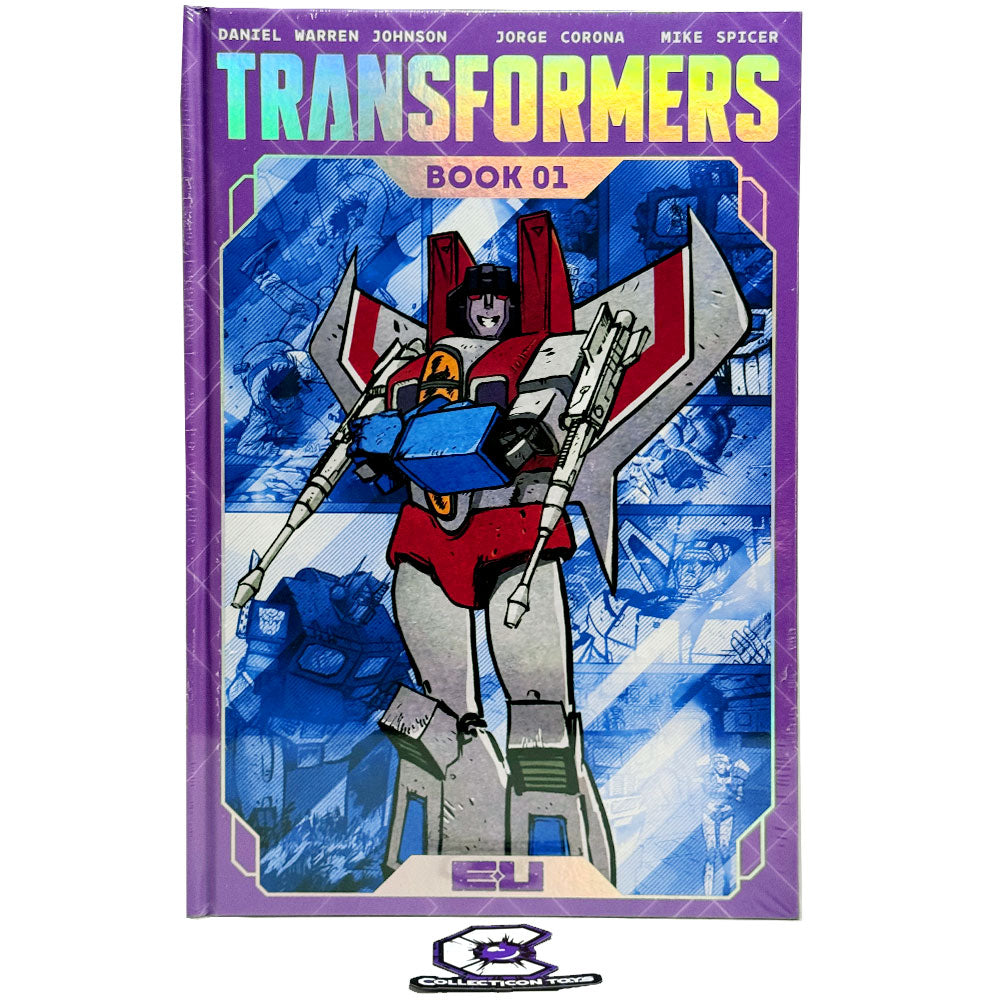 Skybound Transformers Deluxe Book 01 Hard Cover Starscream Exclusive ...