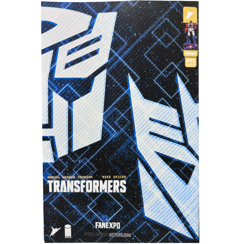 Skybound Image Transformers Issue 1 Jonboy Meyers Foil Virgin Fanexpo ...