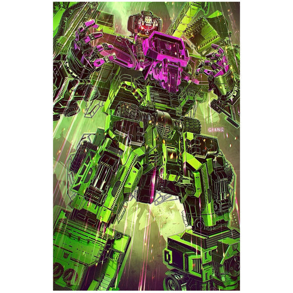 Skybound Image Transformers Issue 10 John Giang Devastator Virgin Book ...