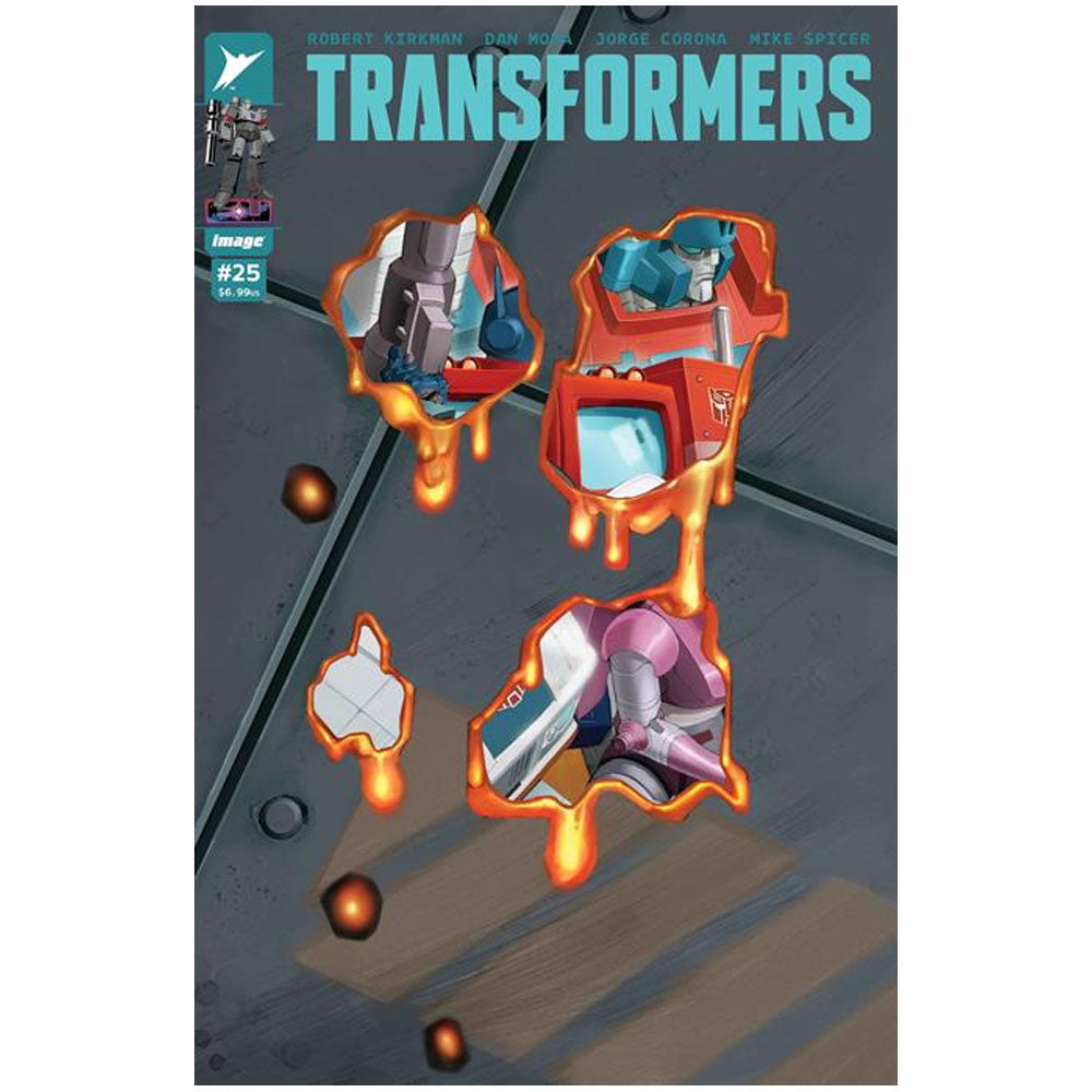 Buy Skybound Image Transformers Issue 25 Cover K Foil Die-Cut Comic ...