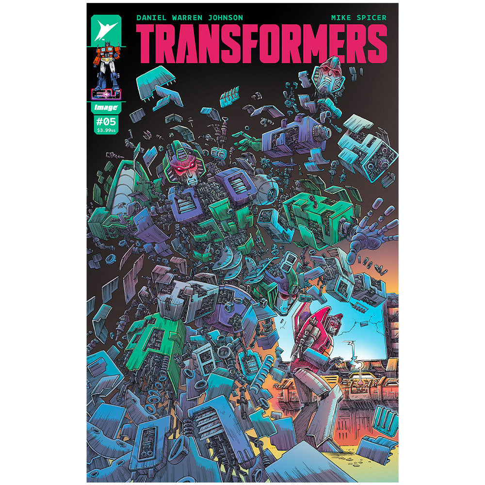 Skybound Image Transformers Issue 05 Cover B James Stohkoe Devastator ...