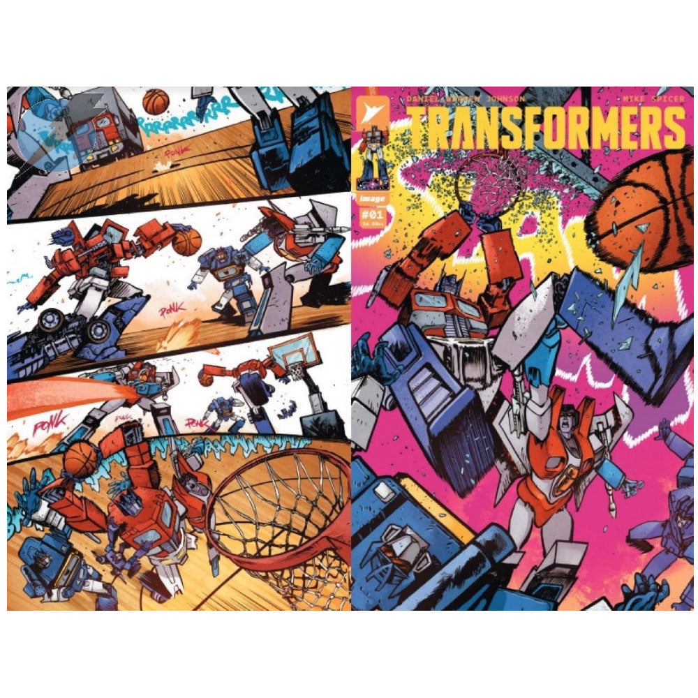 Skybound Image Transformers 01 Felix Comic Art Exclusive Wraparound ...