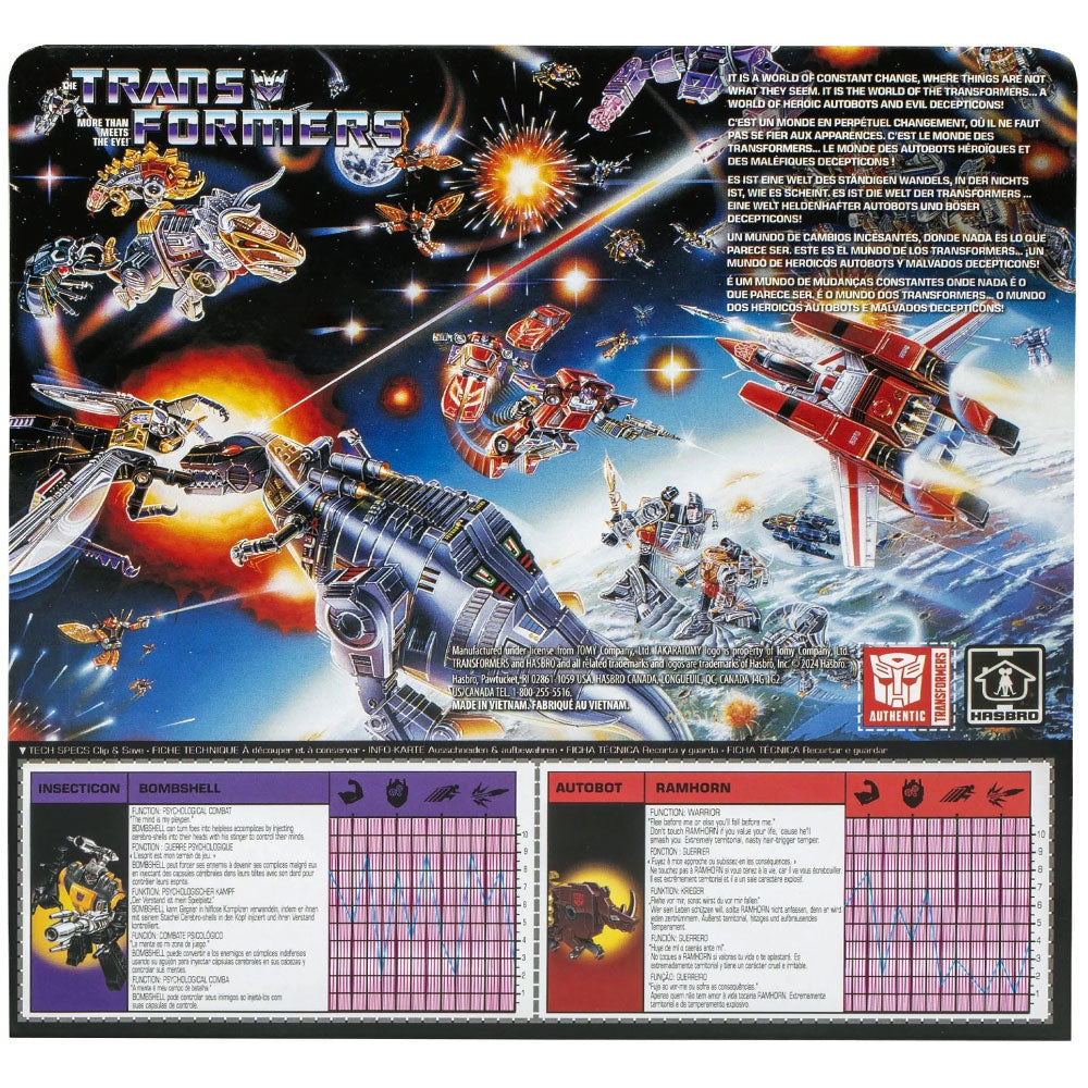 Transformers Retro TF:TM G1 Kickback Anime Insecticon reissue Walmart ...