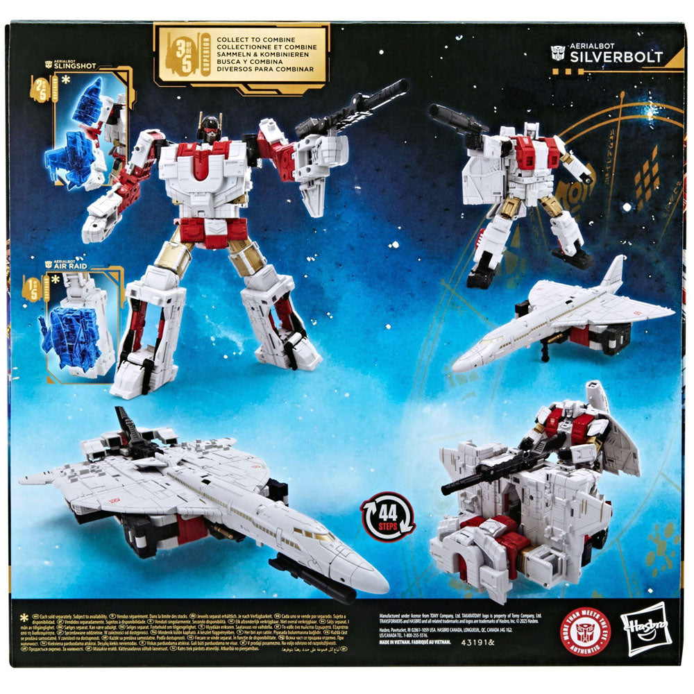 Transformers Age of the Primes Aerialbot Silverbolt Commander Superion ...