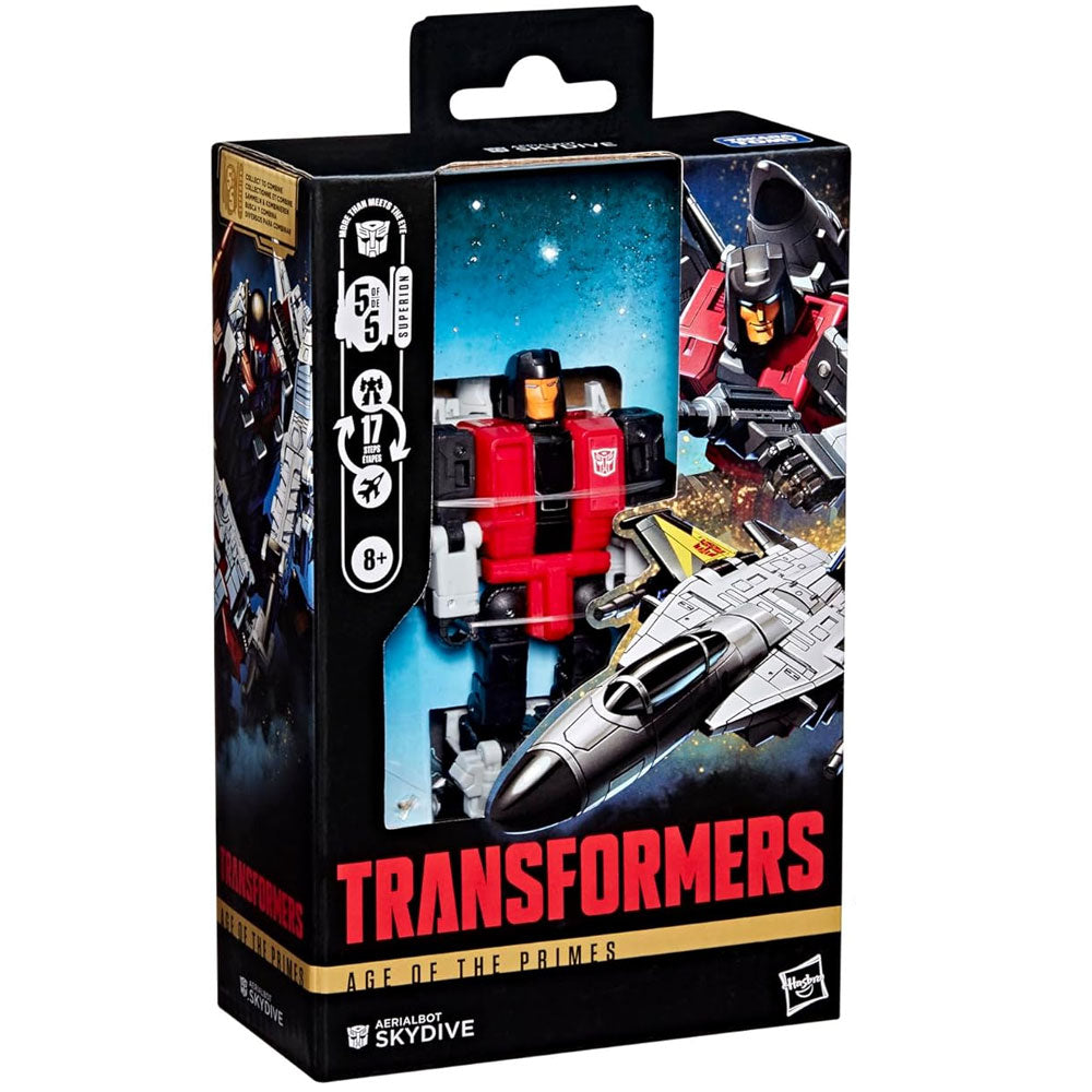 Transformers Generations Age of the Primes Skydive Deluxe Aerialbot ...