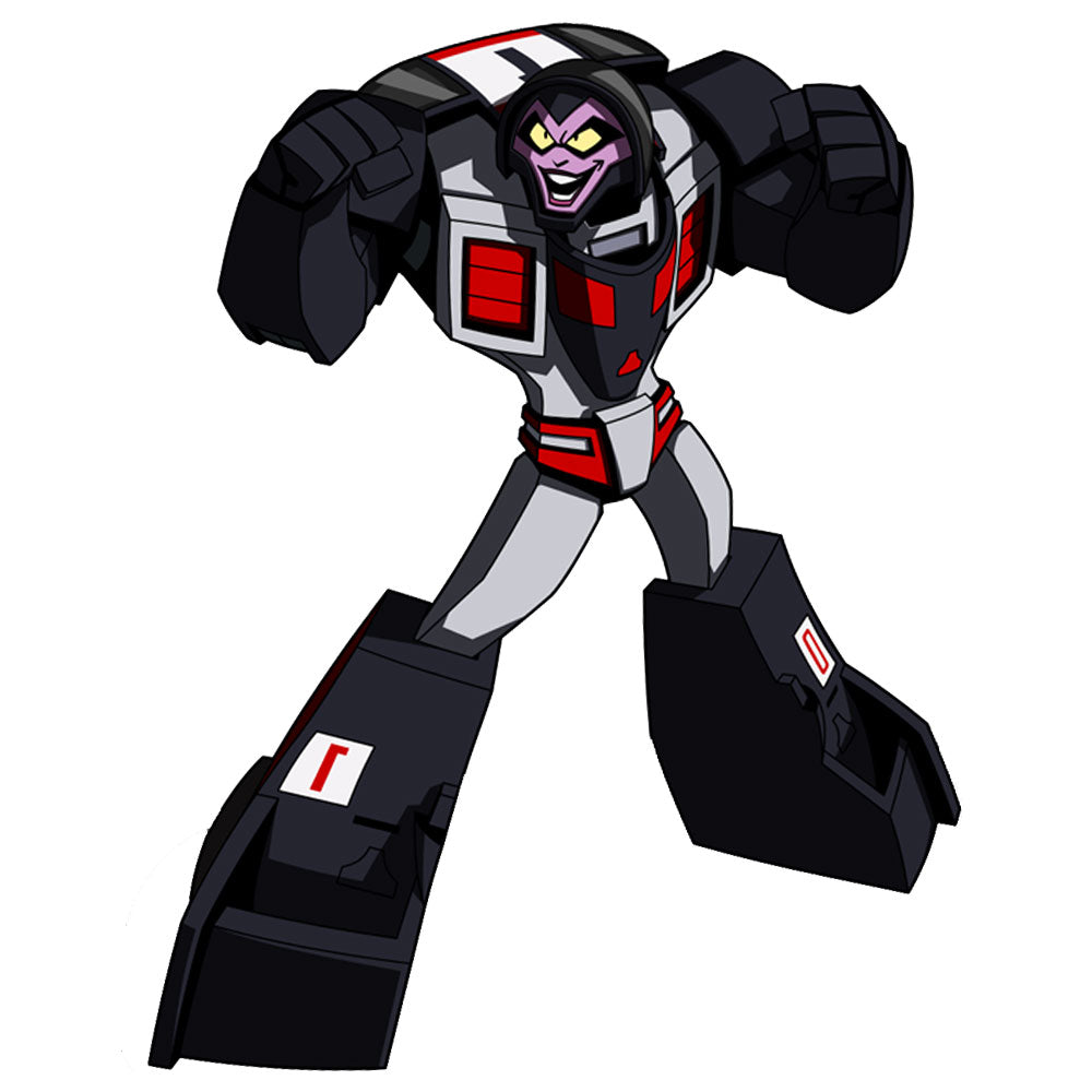 Transformers Age of the Primes Decepticon Crasher Deluxe Black Gobot ...