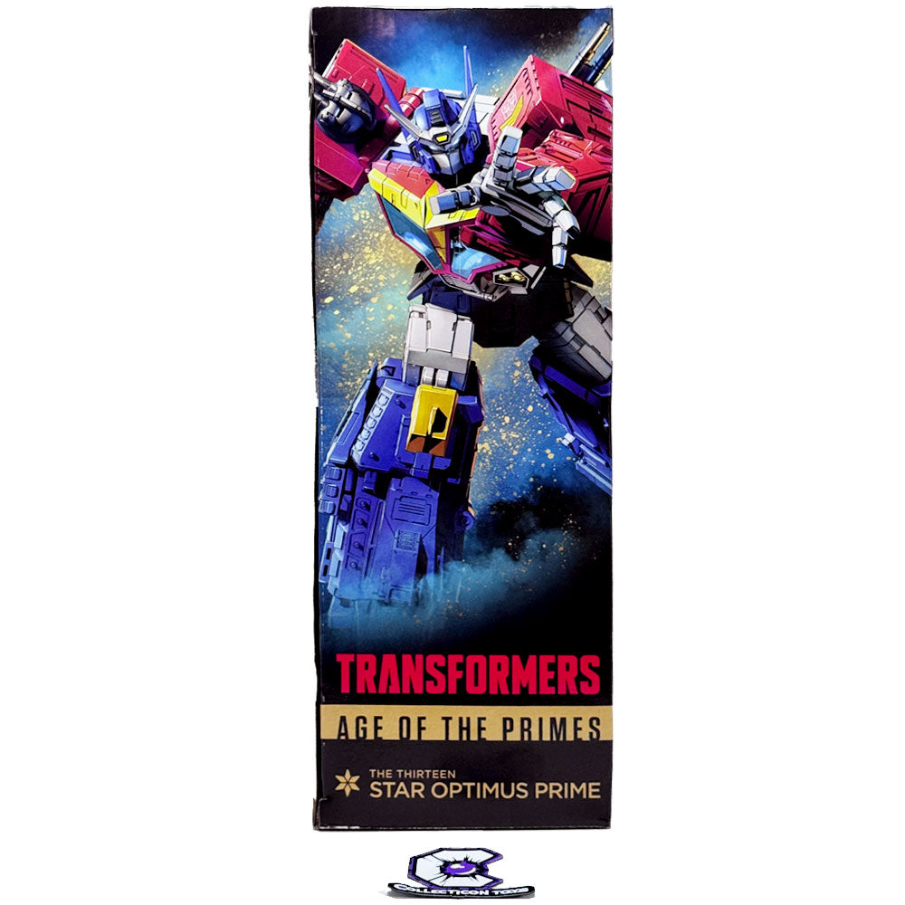 Transformers Age of the Primes Star Optimus Prime Convoy Hot Rod Titan ...