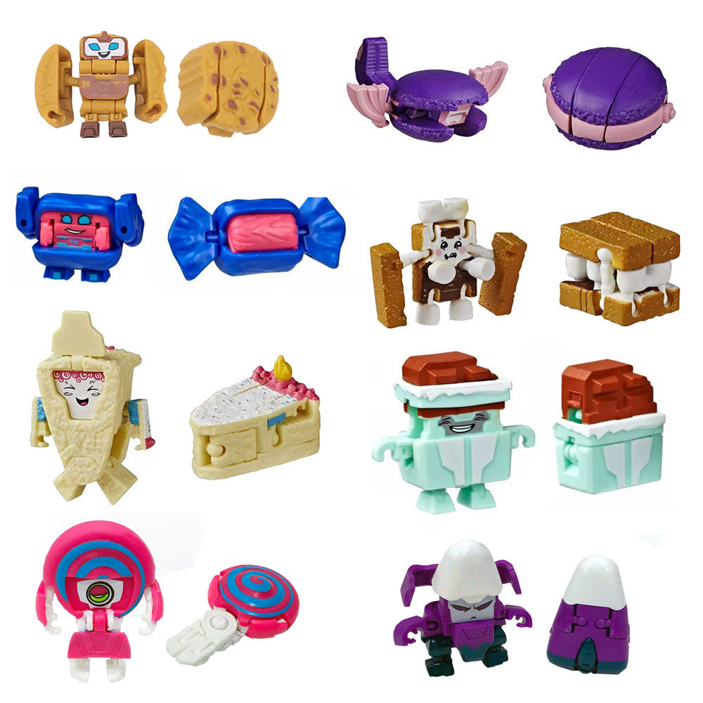 Transformers Botbots Series 4 Sugar Shocks Complete Set of 8 Sweet Toy ...