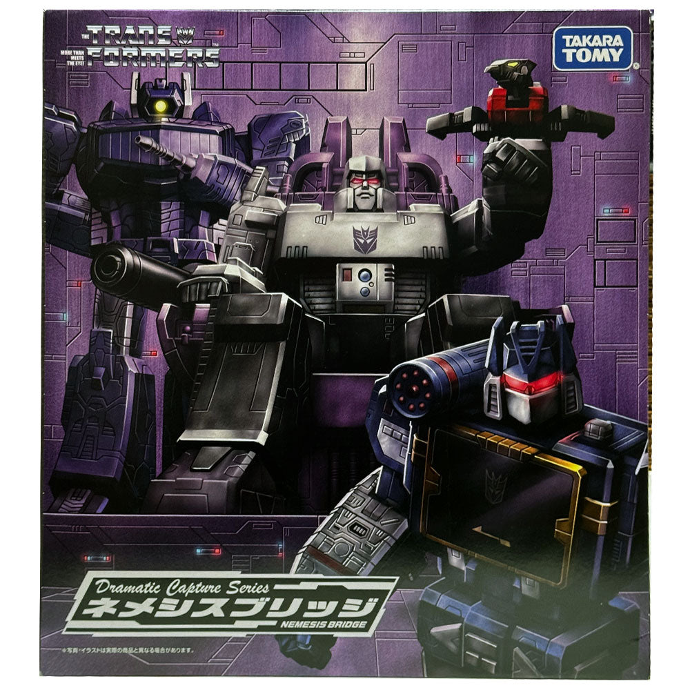 Transformers Dramatic Capture Series Nemesis Bridge Shockwave Megatron ...