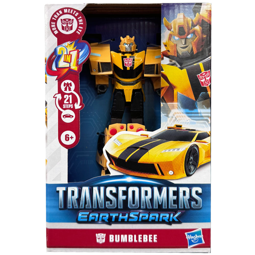 Transformers Earthspark Bumblebee White Box No B.A.F. piece Hasbro USA ...