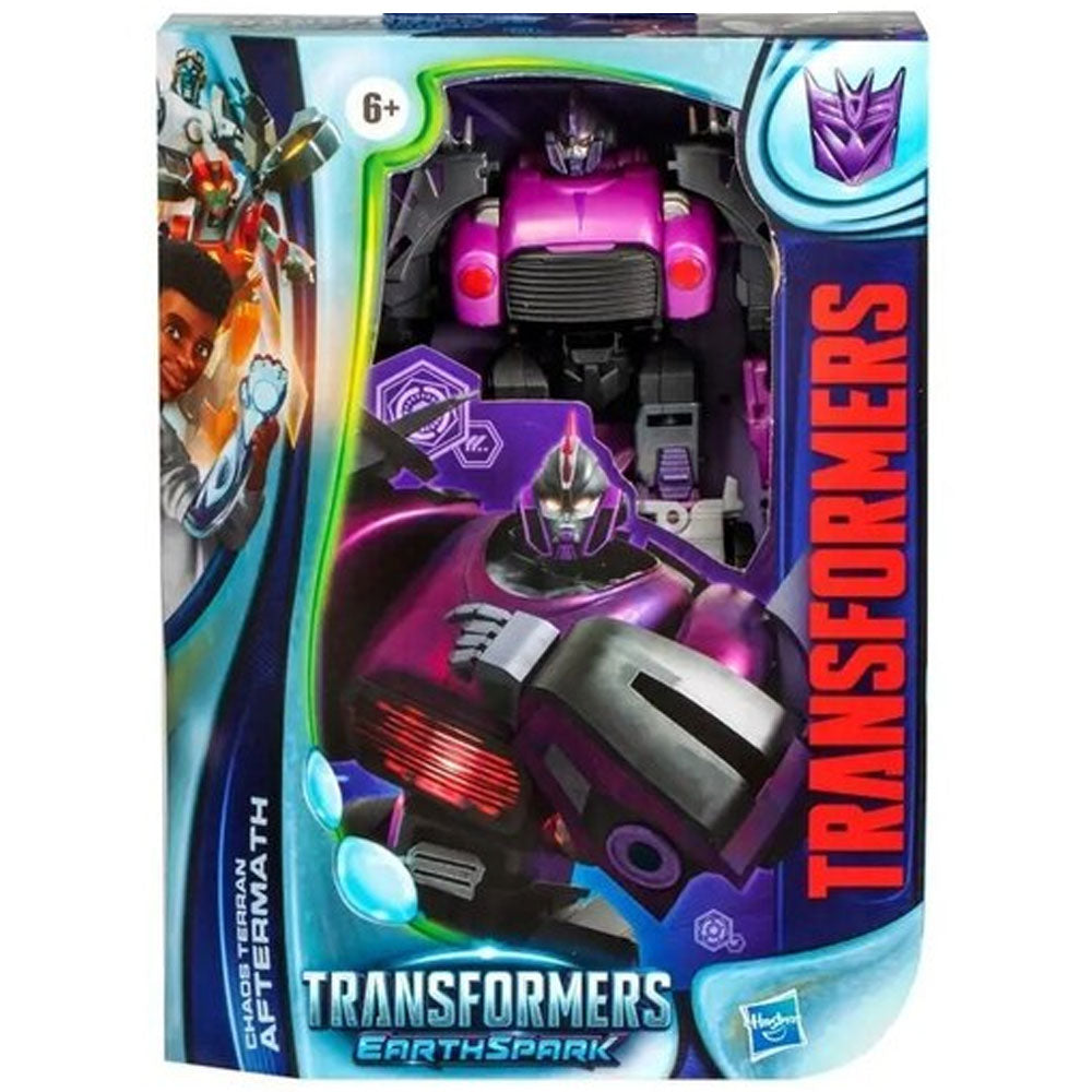 Transformers Earthspark Chaos Terran Aftermath Decepticon Deluxe Toy ...