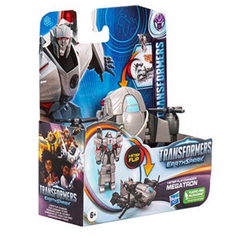 Buy Transformers Earthspark Megatron 1-step flip changer helicopter ...