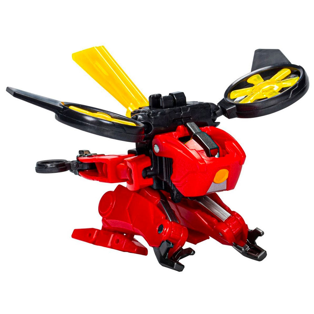 Transformers Earthspark Terran Twitch Warrior Orange Drone Robot Toy ...
