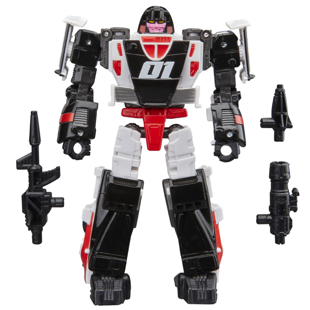 Transformers Age of the Primes Decepticon Crasher Deluxe Black Gobot ...
