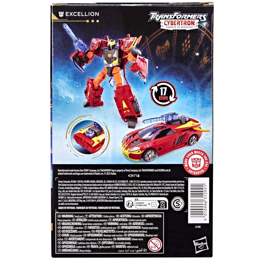 Buy Transformers Age of the Primes Excellion Deluxe Red Cybertron Toy ...