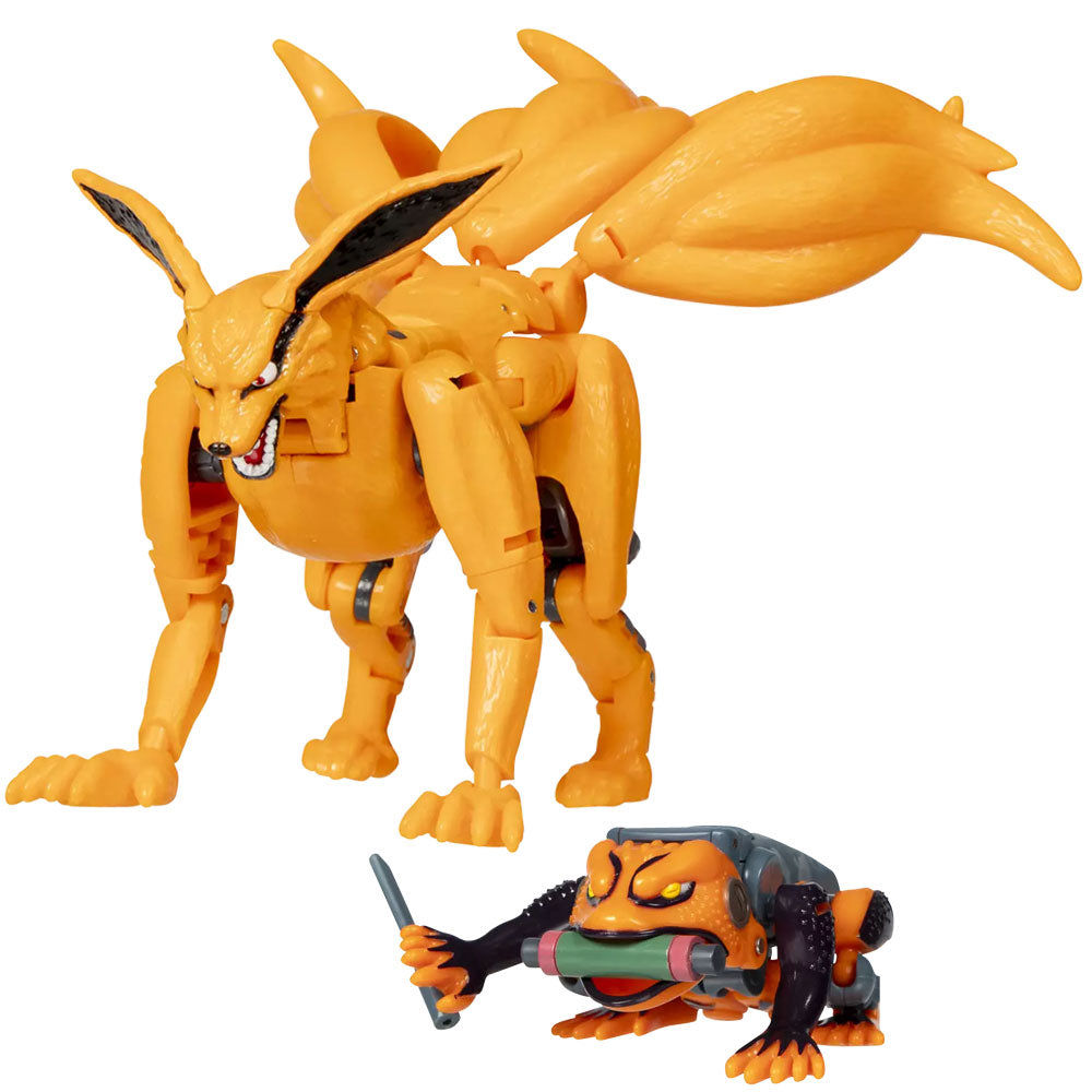 Transformers Generations Collaborative Naruto Kurama Gamakichi 2-Pack ...
