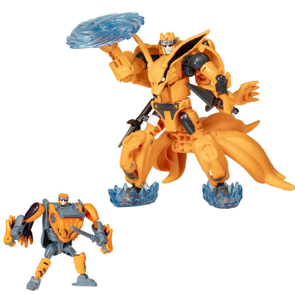 Transformers Generations Collaborative Naruto Kurama Gamakichi 2-Pack ...