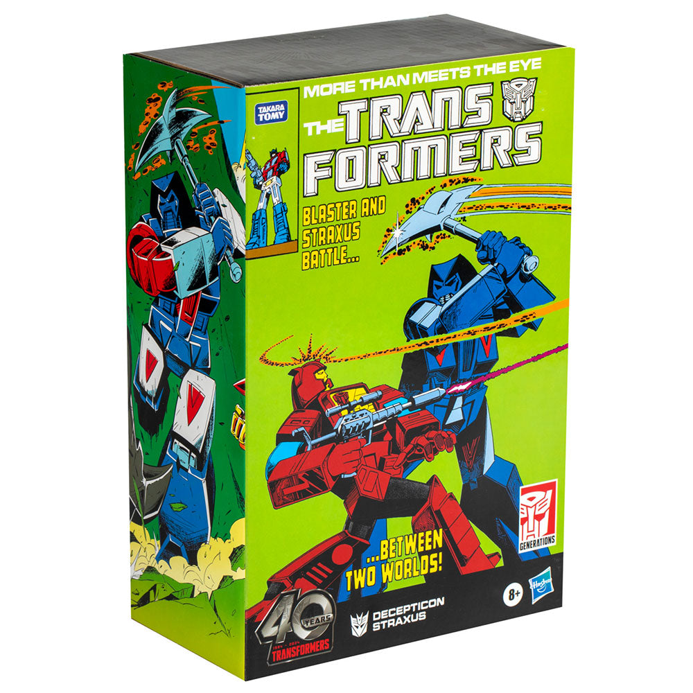 Transformers Generations Comic Edition Straxus G1 Marvel 40th Toy ...