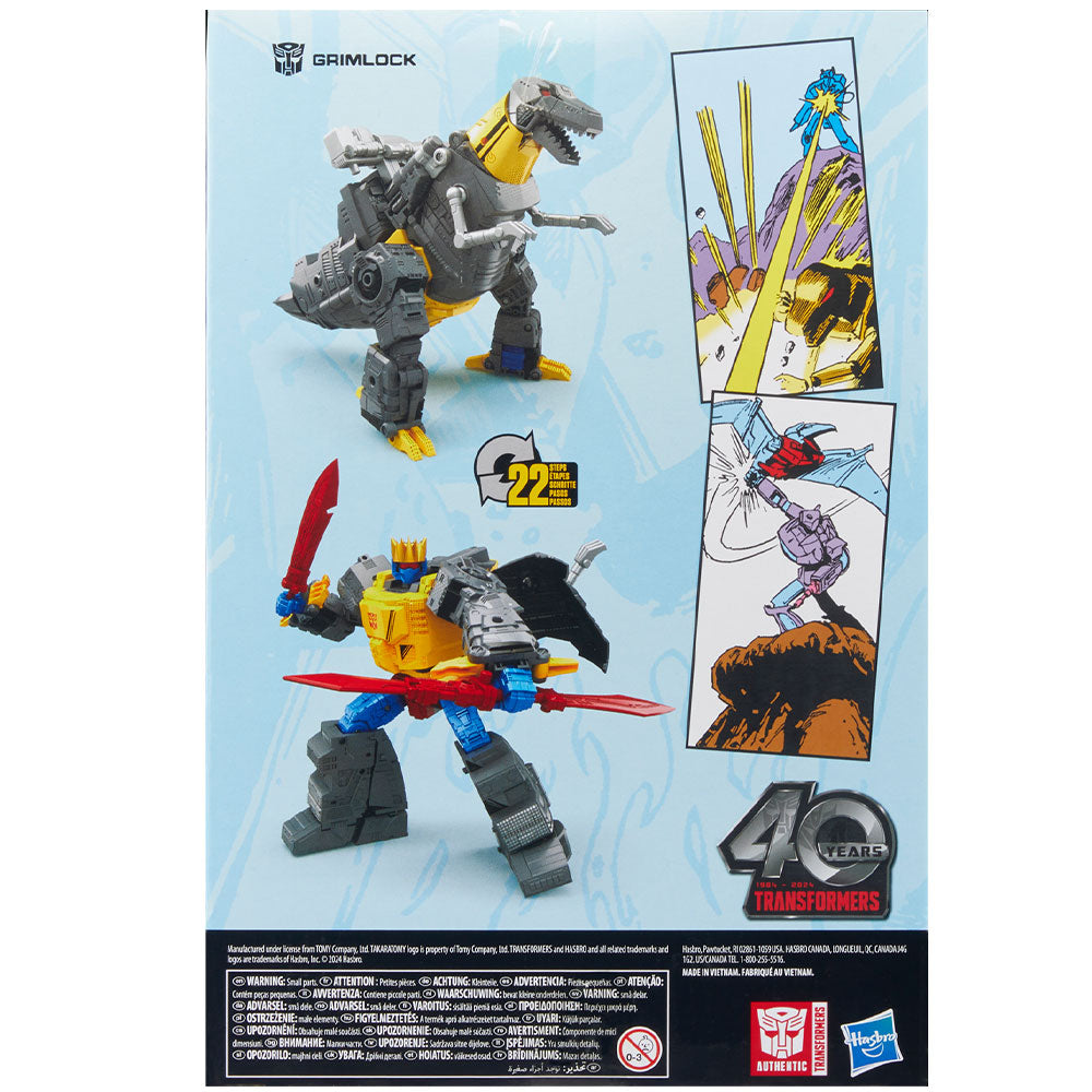 Transformers Generations Comic Edition Grimlock G1 Marvel 40th Swords ...