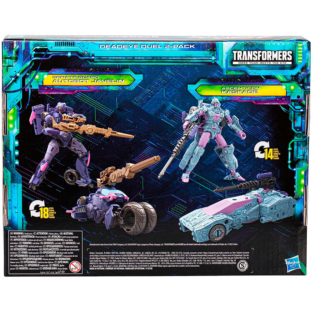 Transformers Legacy Evolution Ascenticon Kaskade Autobot Javelin 2Pack ...