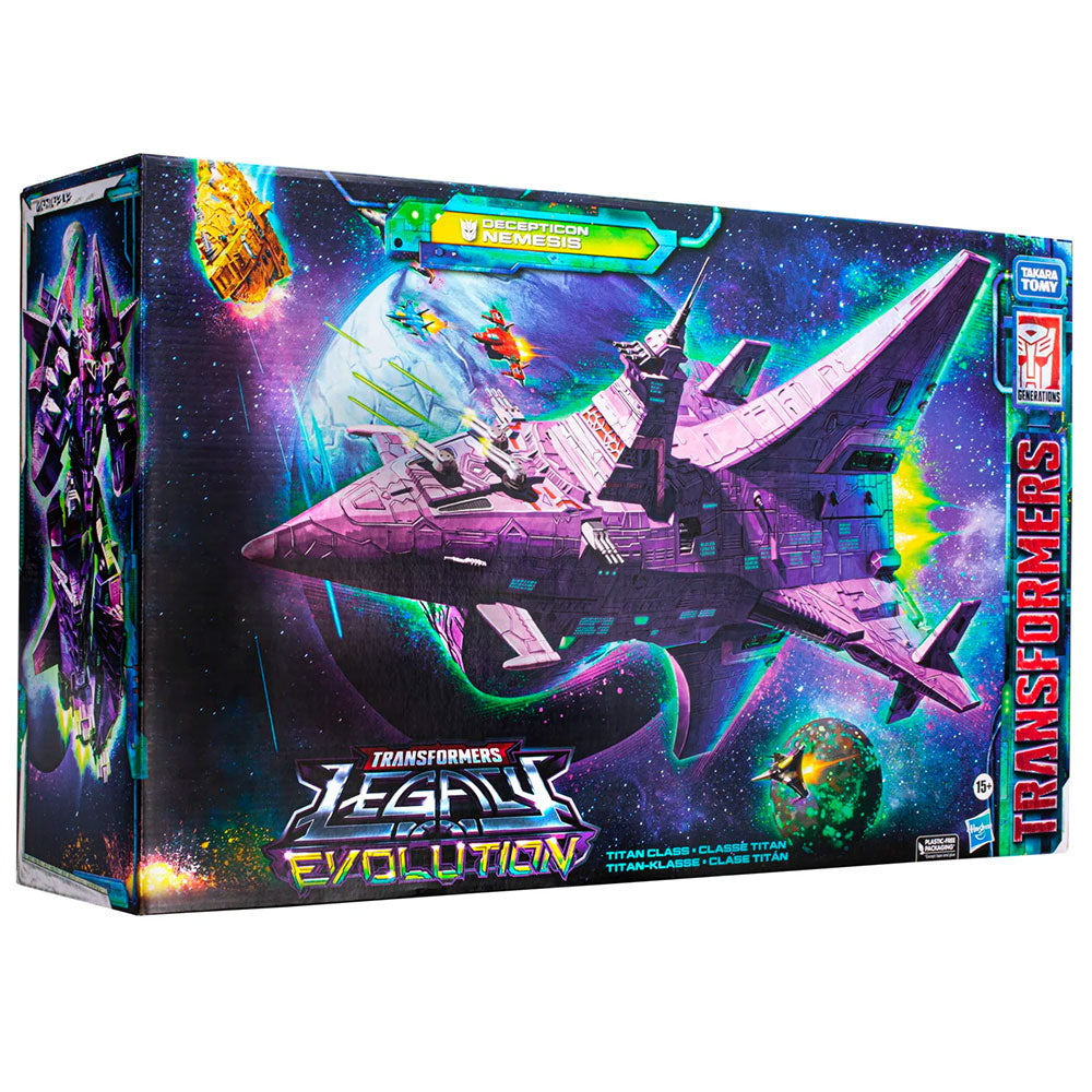 Transformers Legacy Evolution G1 The Decepticon Nemesis Titan Toy ...