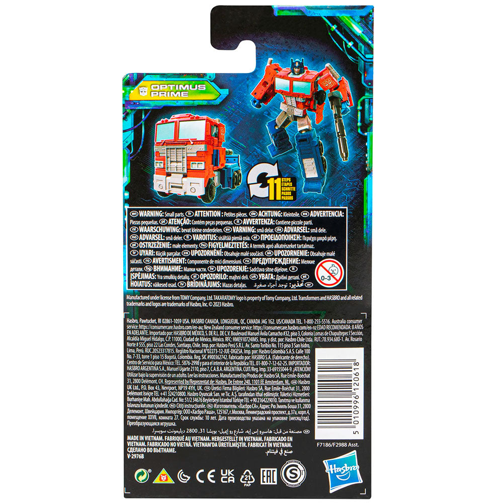 Buy Transformers Legacy Evolution Optimus Prime Core G1 Red Semi Truck ...