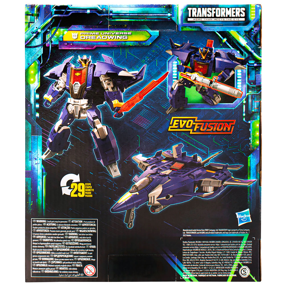 Transformers Generations Legacy Evolution Prime Universe Dreadwing Toy ...