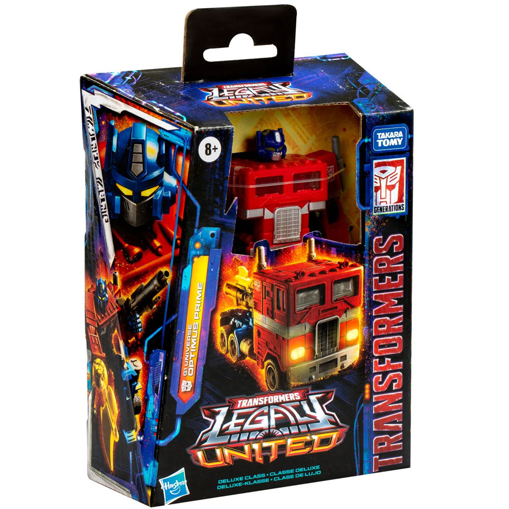 Buy Transformers Legacy United G1 Optimus Prime deluxe Autobot Toy ...
