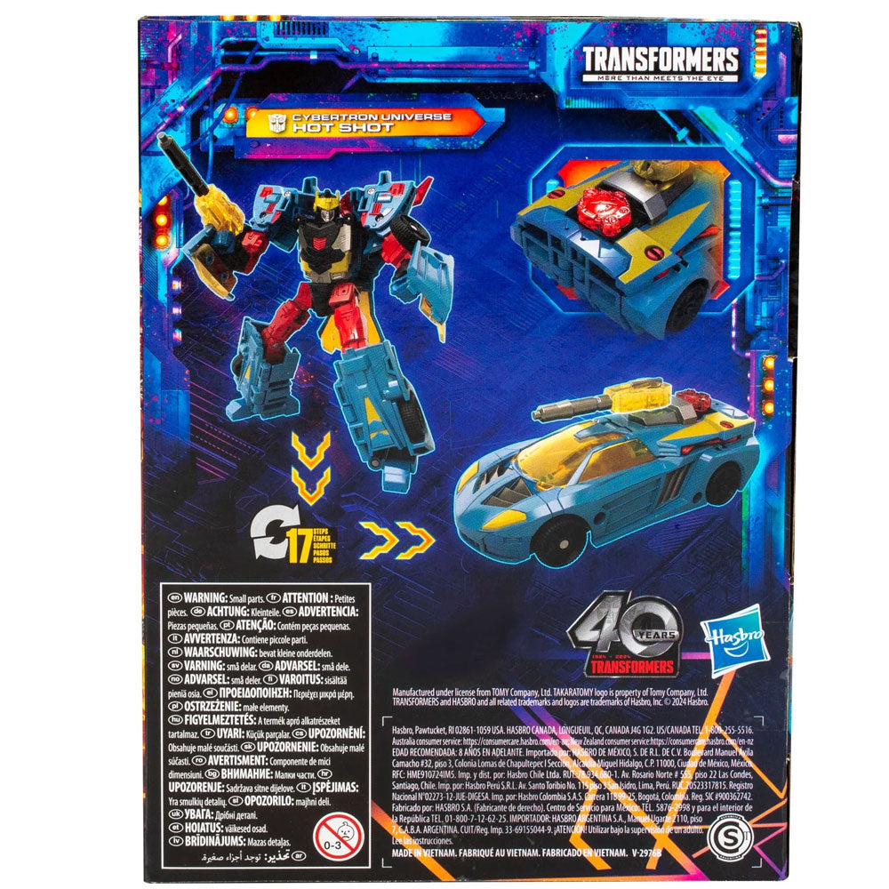 Transformers Generations Legacy United Cybertron Hot Shot Deluxe Toy ...