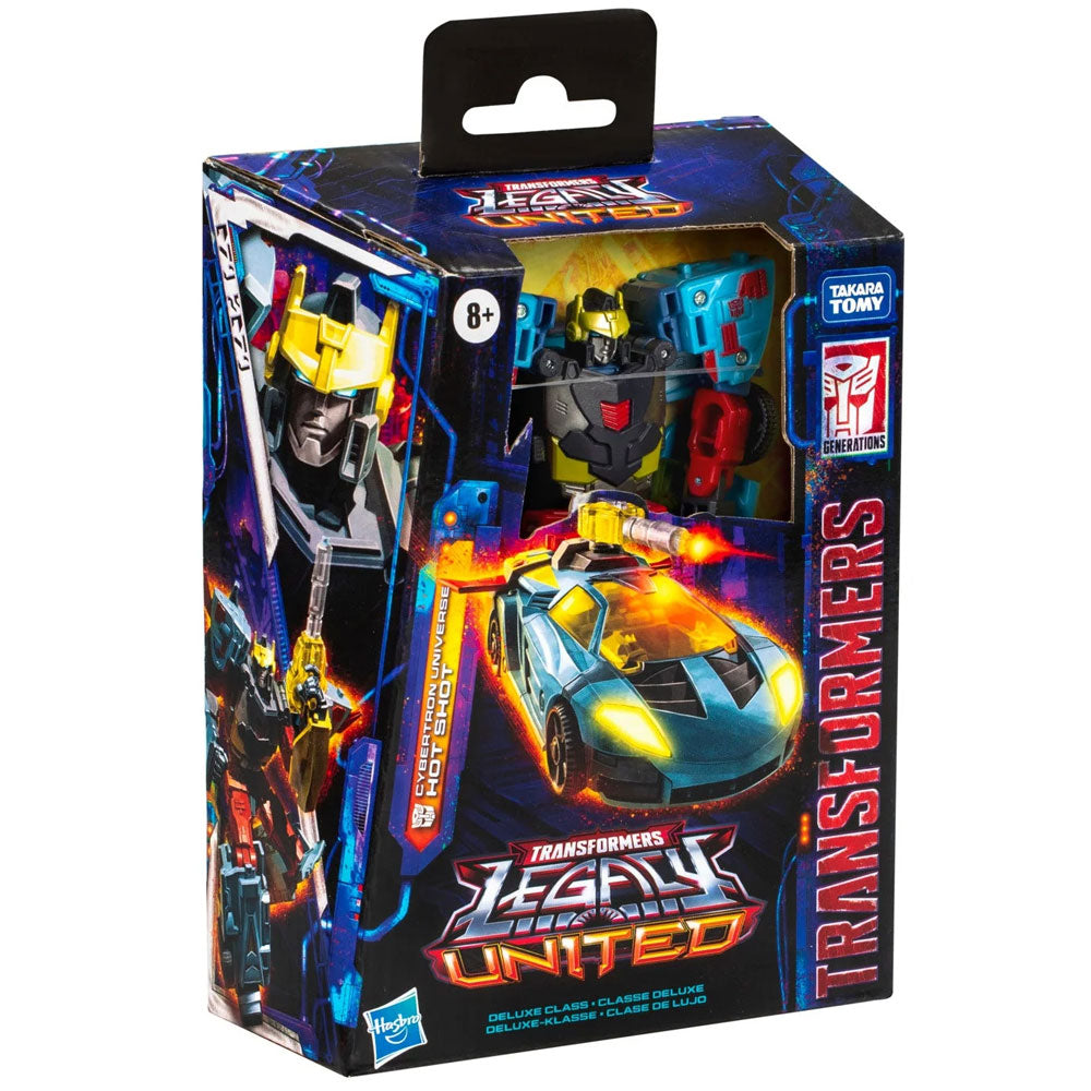 Transformers Generations Legacy United Cybertron Hot Shot Deluxe Toy ...