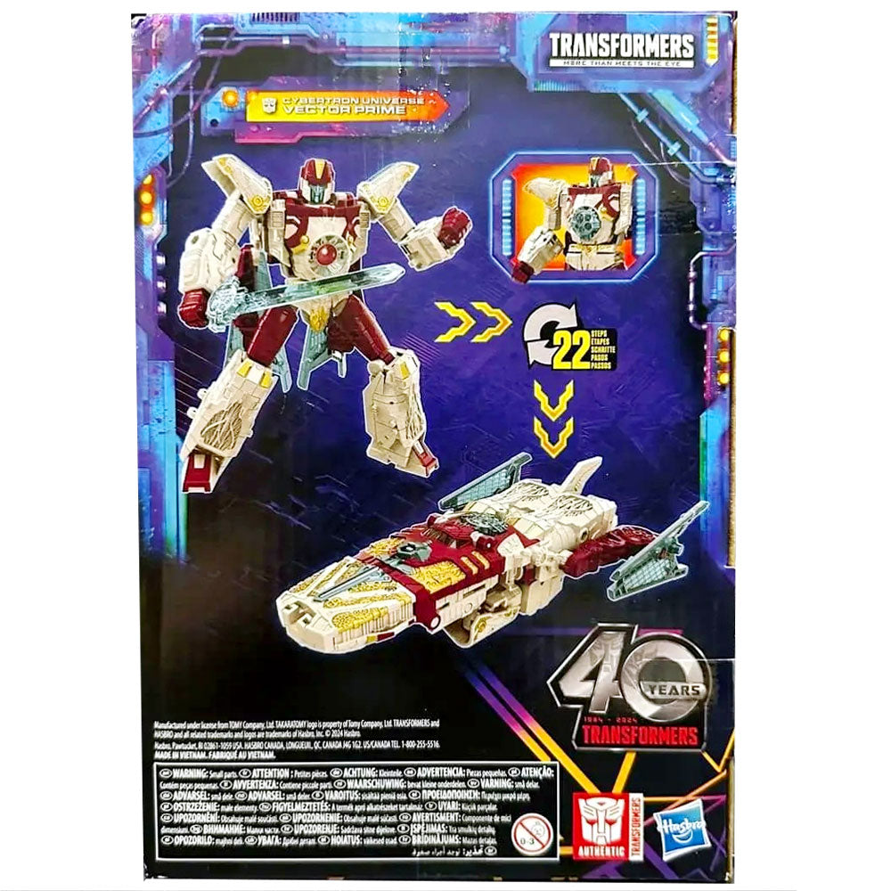 Transformers Legacy United Cybertron Vector Prime Voyager Toy ...