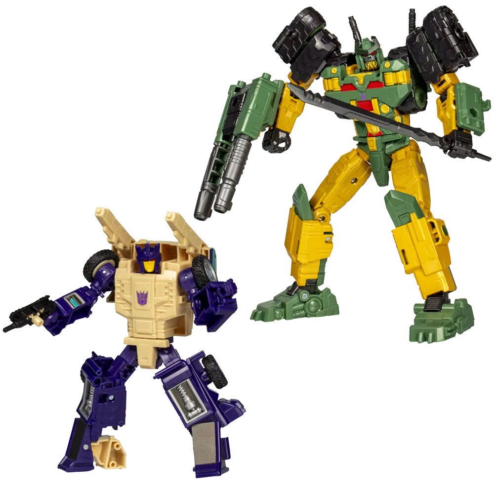 Transformers Legacy United Mayhem Attack Squad 2-Pack Ruckus Bludgeon ...
