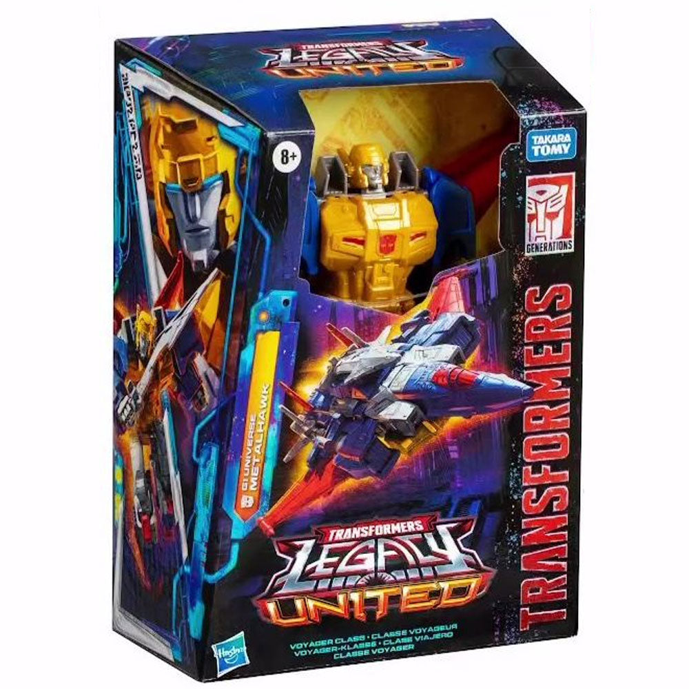 Transformers Generations Legacy United Metalhawk Voyager Pretender Toy ...