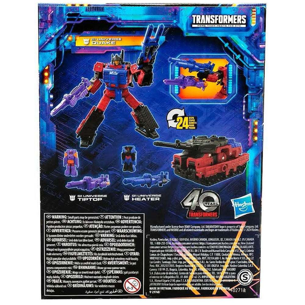 Transformers Generations Legacy United G1 Universe Quake Tiptop Heater ...