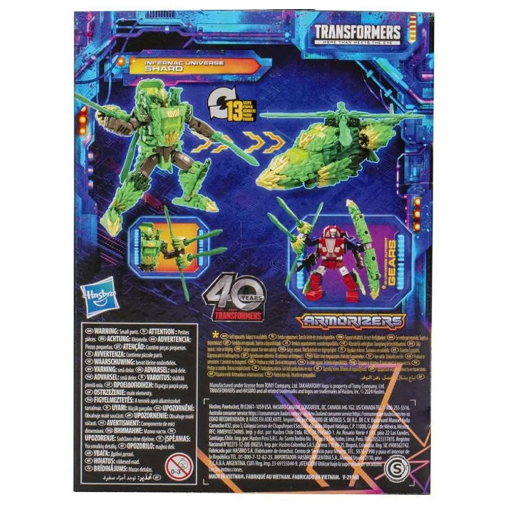 Transformers Generations Legacy United Infernac Universe Shard Green ...