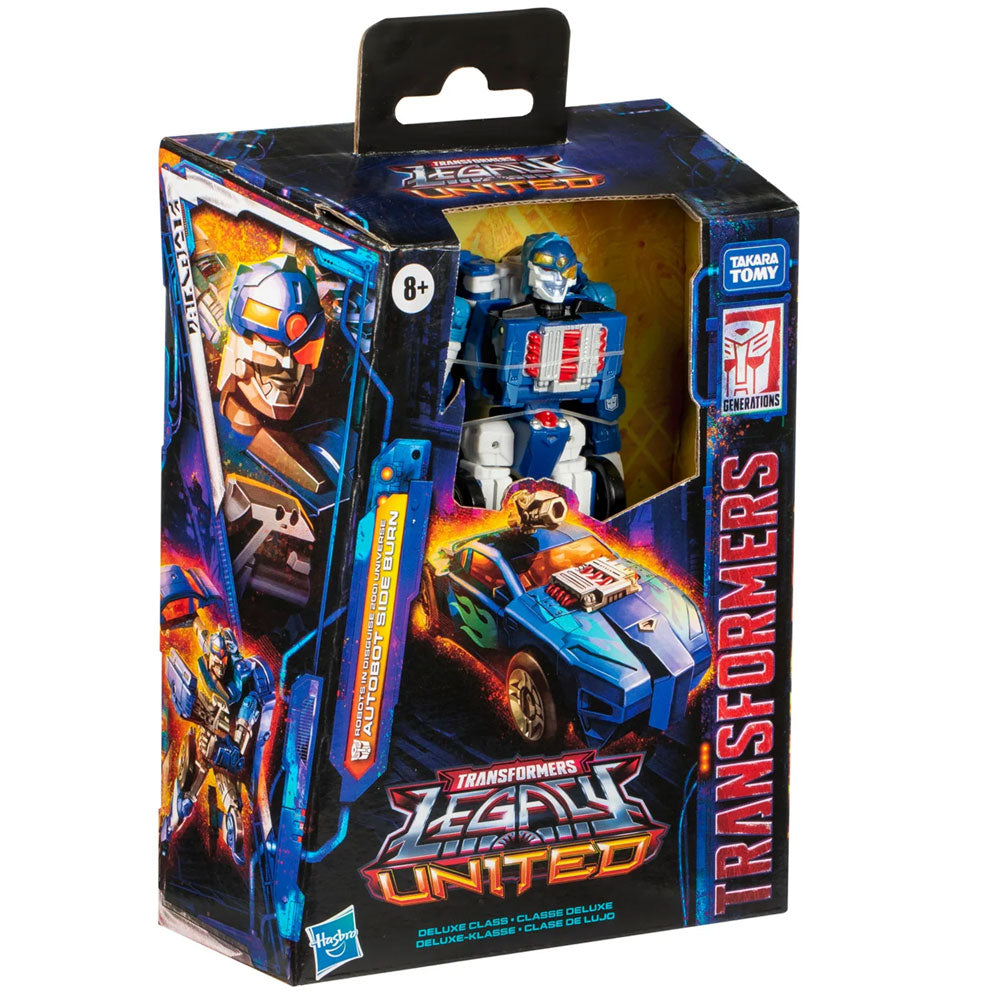 Transformers Generations Legacy United RID Side Burn Deluxe Blue Toy ...