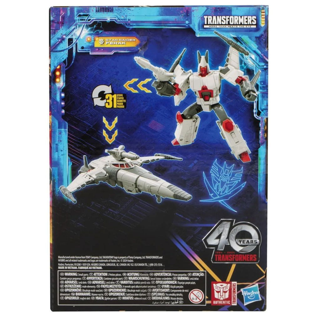 Transformers Legacy United Star Raider Ferak Voyager White Pirate Toy ...