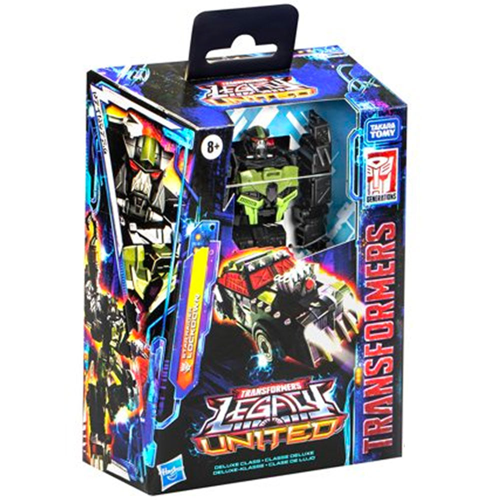 Transformers Legacy United Star Raider Lockdown Deluxe animated Toy – Collecticon Toys