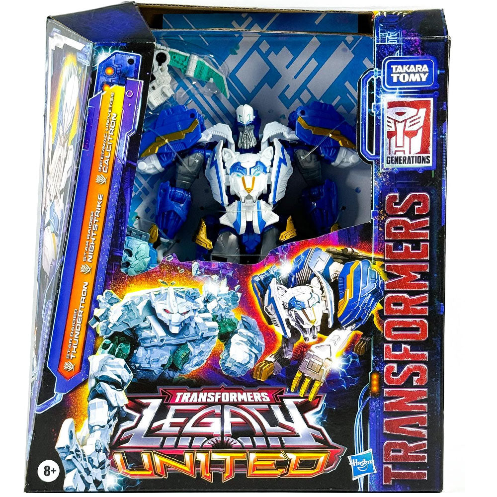 Transformers Legacy United Raider Thundertron Nightstrike Calcitron ...