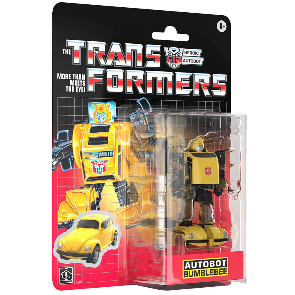 Transformers Retro G1 Autobot Bumblebee Deluxe Walmart Exclusive Toy ...