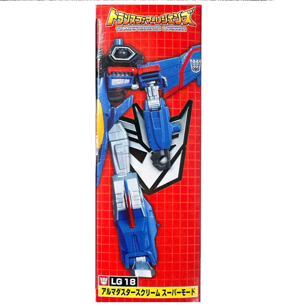Transformers Legends LG-18 Armada Starscrem Super Mode Blue Japan Toy ...