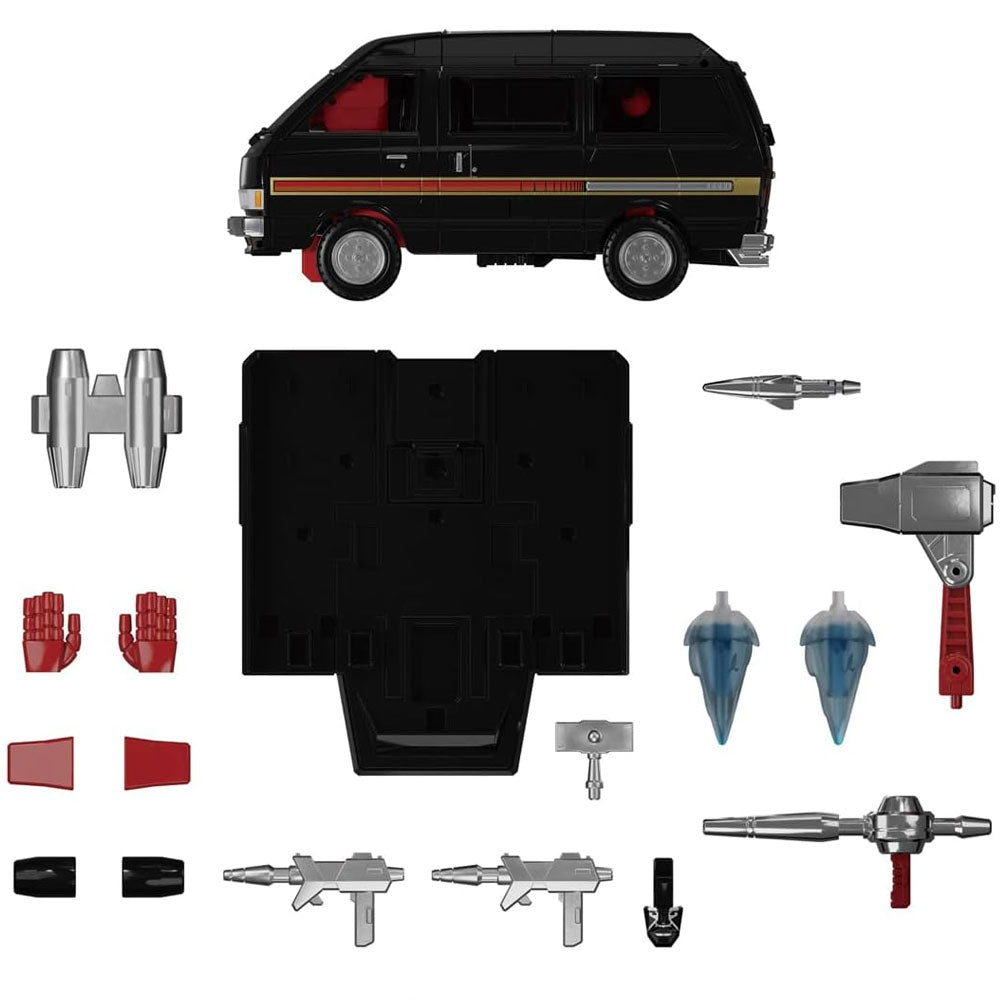 Transformers Masterpiece MPG-11 DK-2 Guard Black Diaclone Van Japan ...