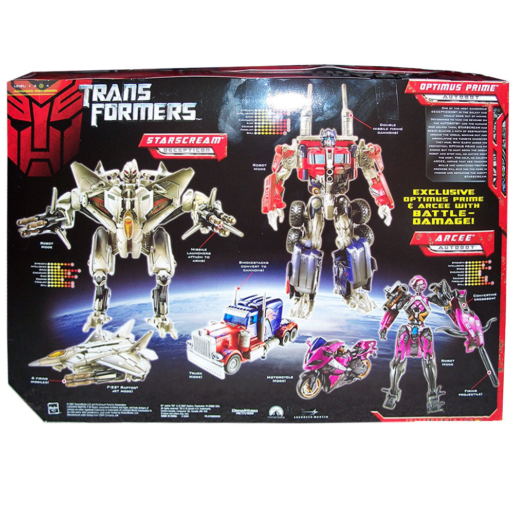 Transformers Movie 2007 Sam's Club 3-Pack Battle Damage Giftset Toys ...