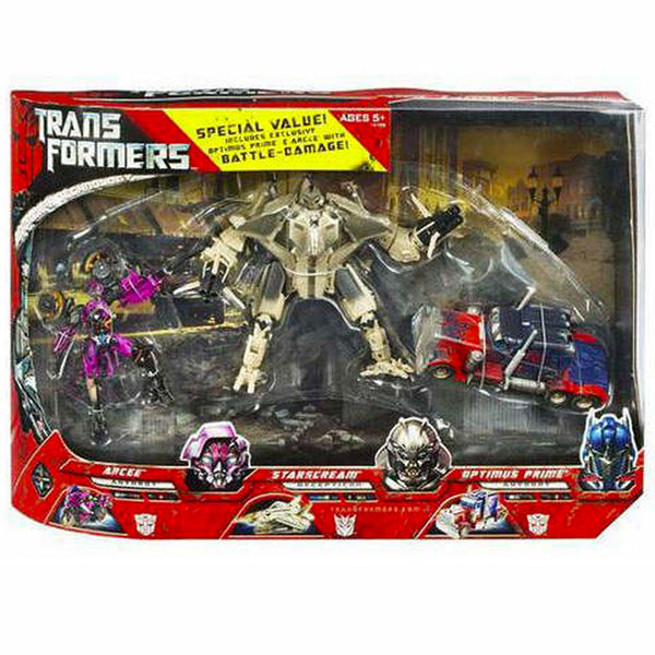 Transformers Movie 2007 Sam's Club 3-Pack Battle Damage Giftset Toys ...