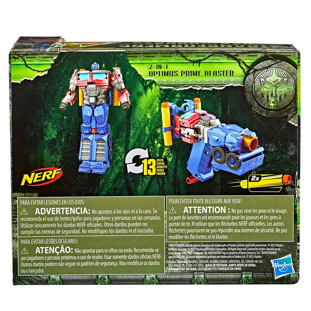 Transformers ROTB Nerf Optimus Prime Blaster Pre-Production Movie Logo ...