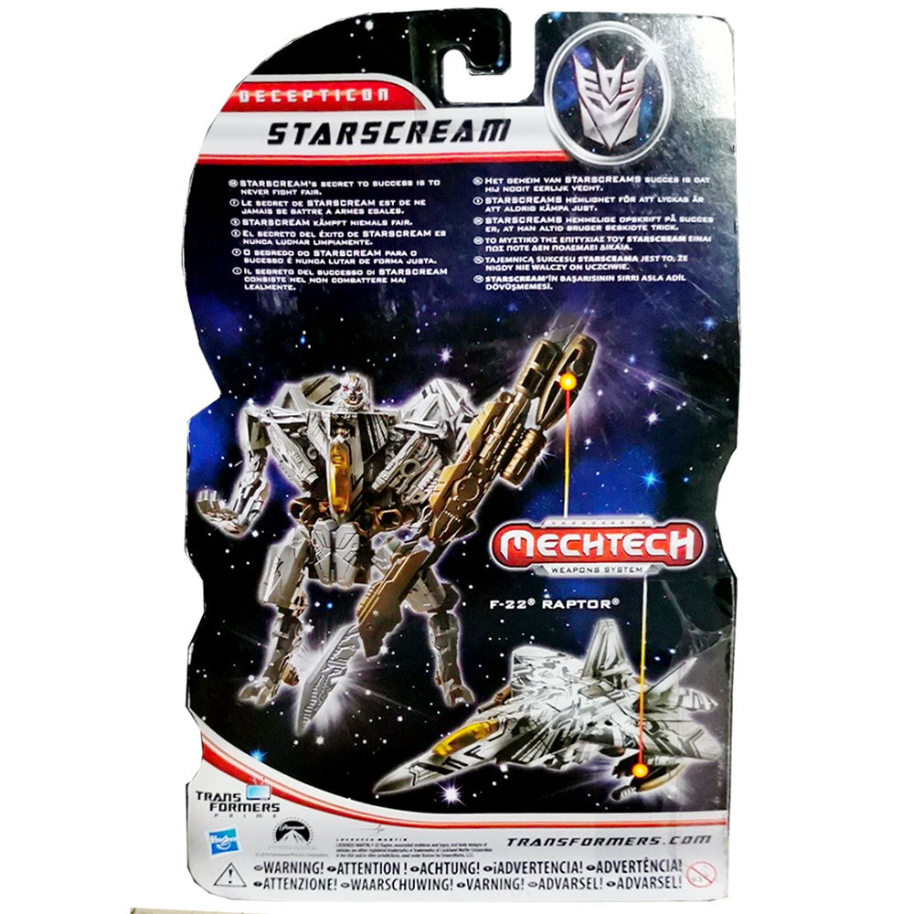 Transformers Dark of the Moon DOTM Starscream Deluxe Multilingual Toy ...